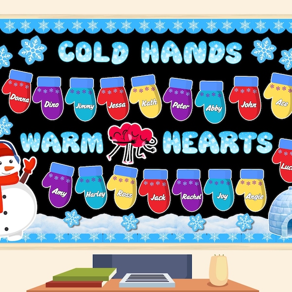 Mitten Bulletin Board - Etsy