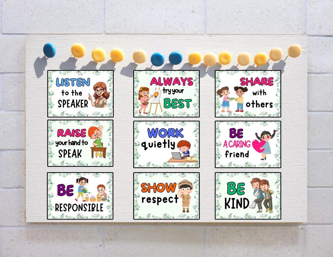 Classroom Rules Printable | Daycare Rules | Classroom Rules | Daycare ...