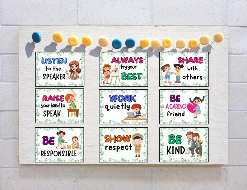 Classroom Rules Printable | Daycare Rules | Classroom Rules | Daycare ...