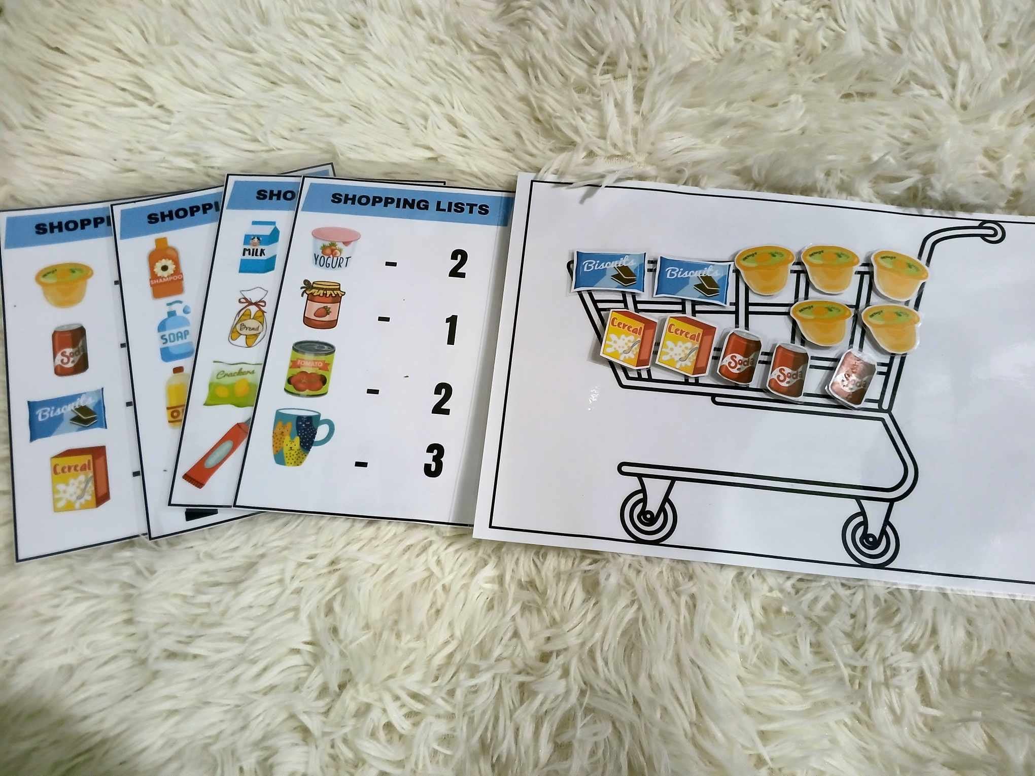 Kids Life Skills Activity Game, Learning Practice Set (digital Download ...