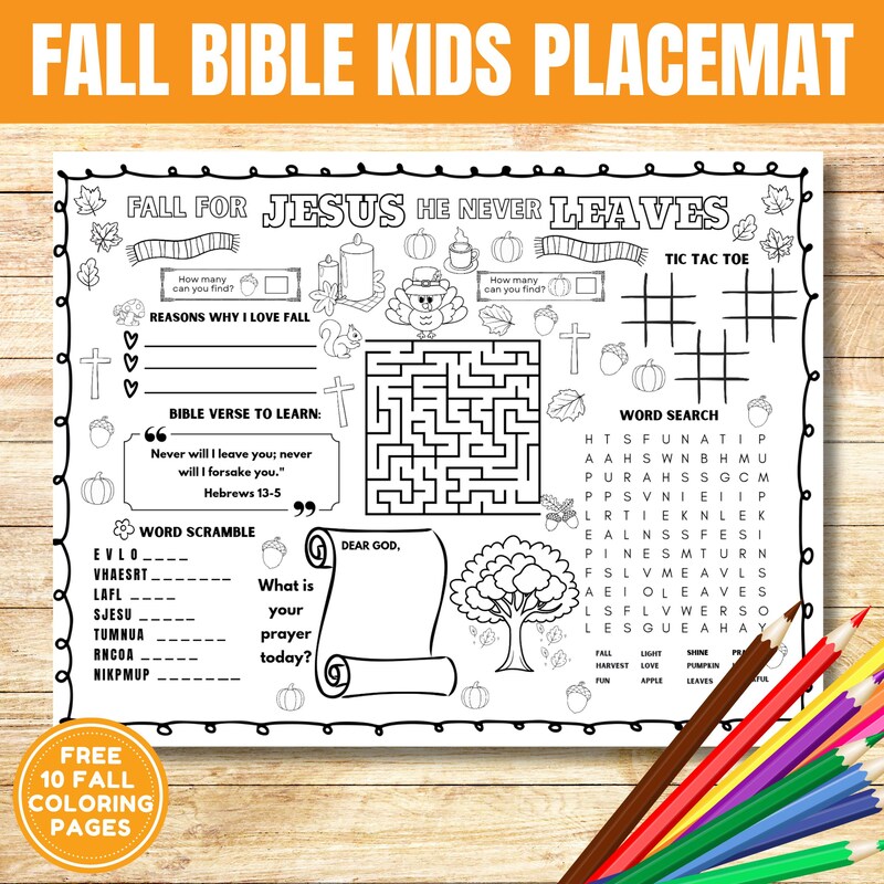Christian Placemats - Etsy