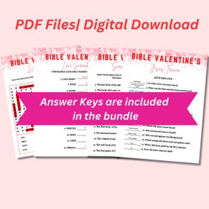 Valentine's Bible Games | Valentine's Church Games | Valentine's Party ...