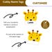 Safari Cubby Name Tags | Editable Jungle Animal Classroom Labels ...