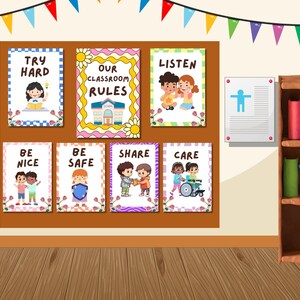 Classroom Rules Printable | Daycare Rules | Classroom Rules | Daycare ...