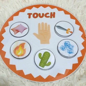 Five Senses Sorting Activity – Toddler Busy Book, ESL Printable ...