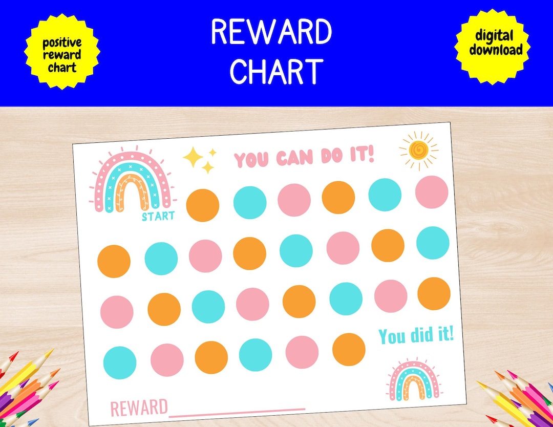Reward Chart, Positive Reward, Classroom Reward Chart, Teaching ...