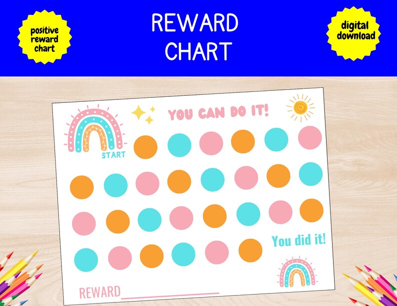 Reward Chart, Positive Reward, Classroom Reward Chart, Teaching ...