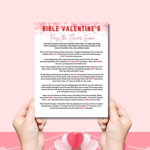 Valentine's Bible Games | Valentine's Church Games | Valentine's Party ...