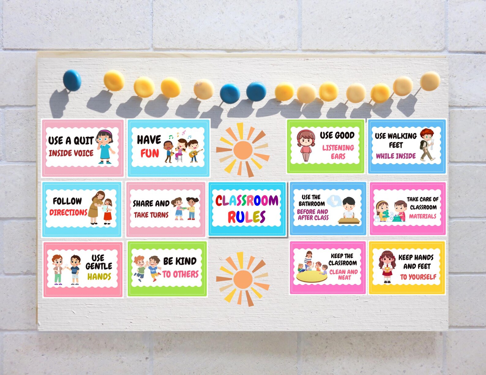 Classroom Rules Printable | Daycare Rules | Classroom Rules | Daycare ...