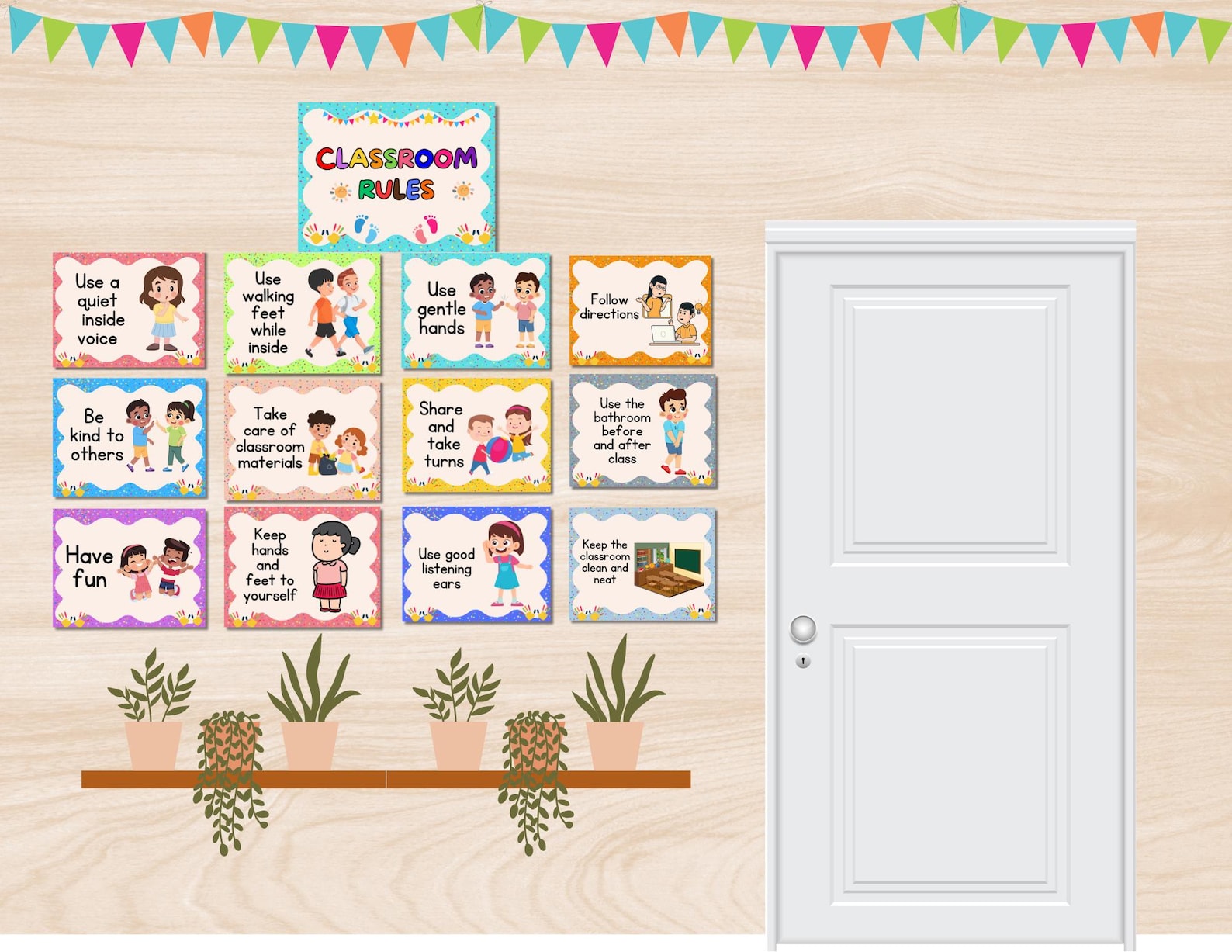 Classroom Rules Printable | Daycare Rules | Classroom Rules | Daycare ...