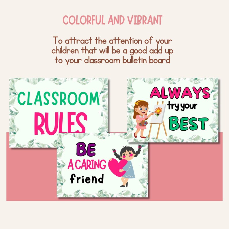 Classroom Rules Printable | Daycare Rules | Classroom Rules | Daycare ...