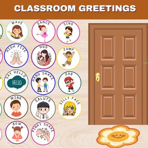 Morning Greeting, Morning Greeting to Welcome Kids, Printable Kids ...