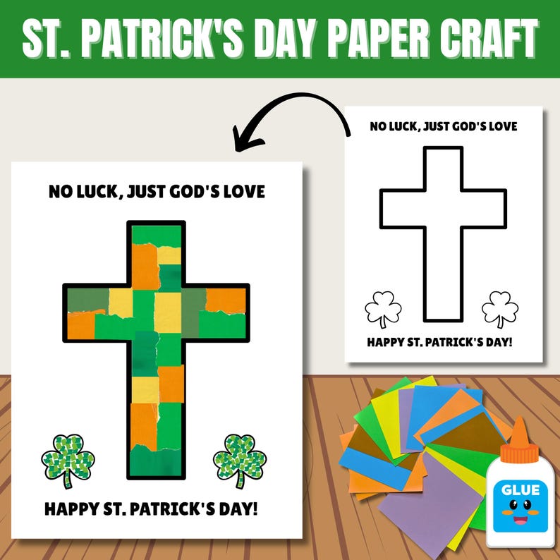 St. Patrick's Day Bible Craft | Sunday School Activity (printable PDF ...