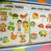 Living & Non-living Things Sort – Nature Learning Game (printable) - Etsy