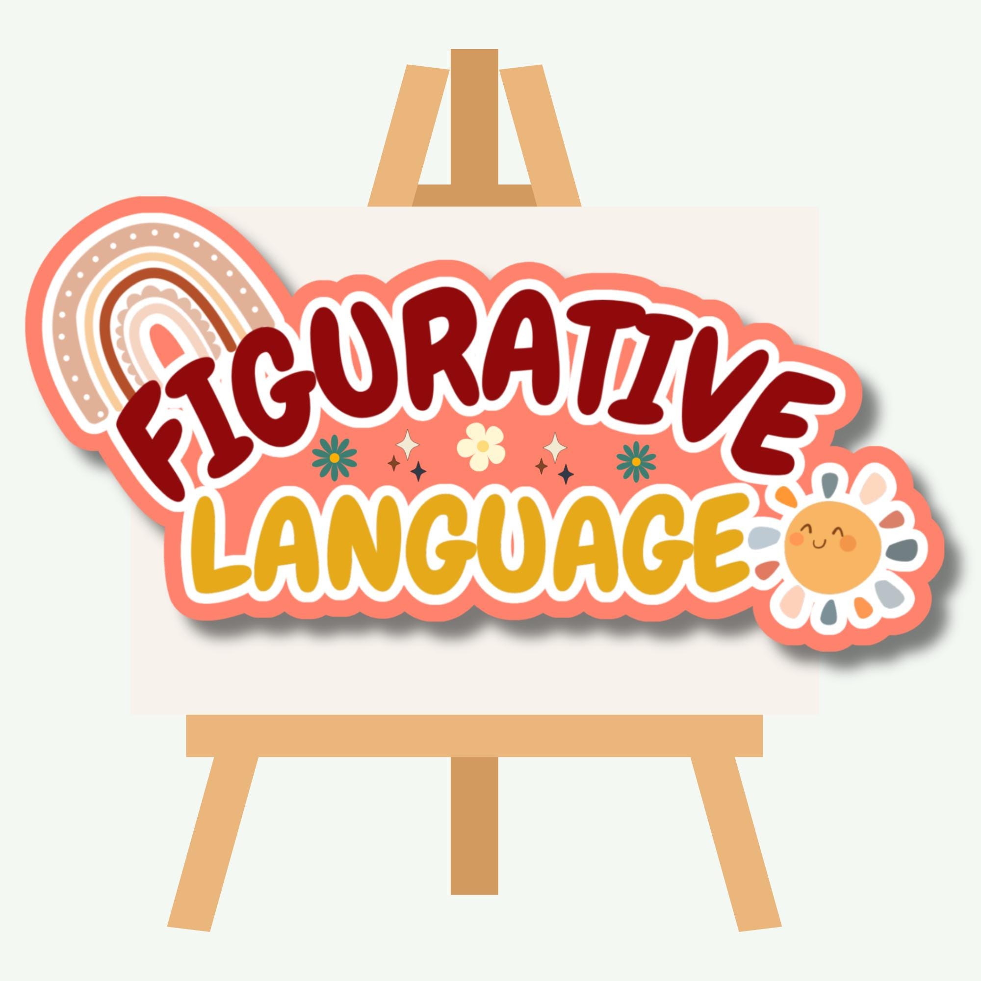 Figurative Language Posters | English Grammar, Classroom Decor (PDF) - Etsy