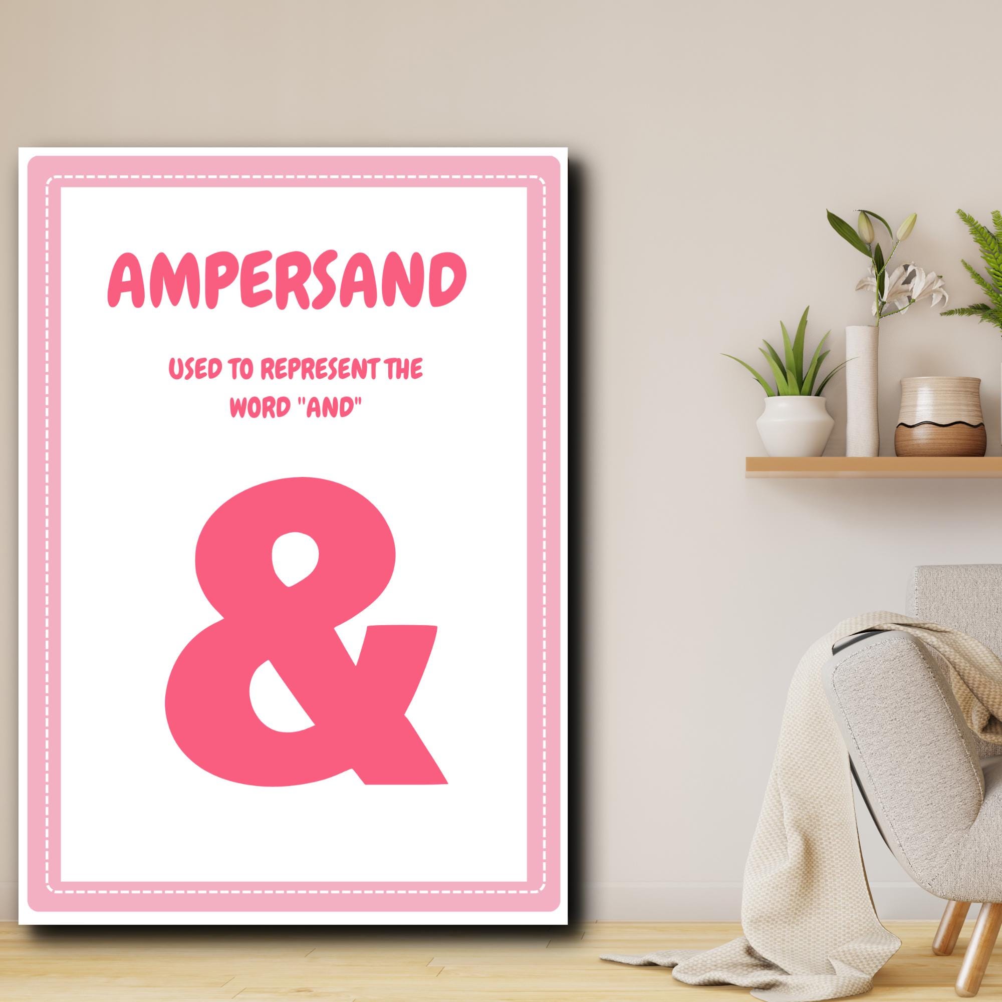 Punctuation Marks Posters, English Classroom Posters, Set of 12 Posters ...