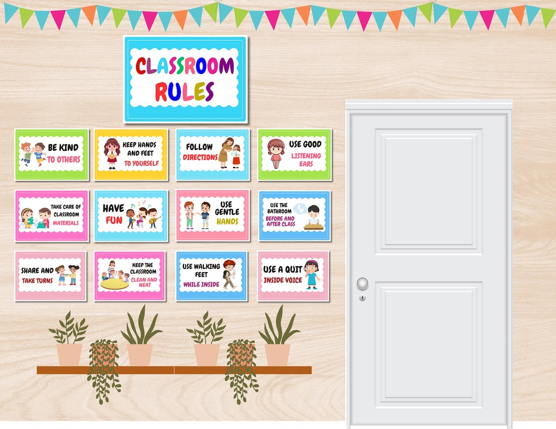 Classroom Rules Printable | Daycare Rules | Classroom Rules | Daycare ...