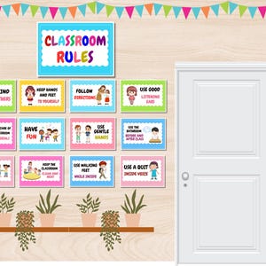 Classroom Rules Printable | Daycare Rules | Classroom Rules | Daycare ...