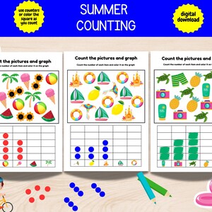 Summer Worksheet Bundle | Preschool Worksheets, Kindergarten Worksheets ...