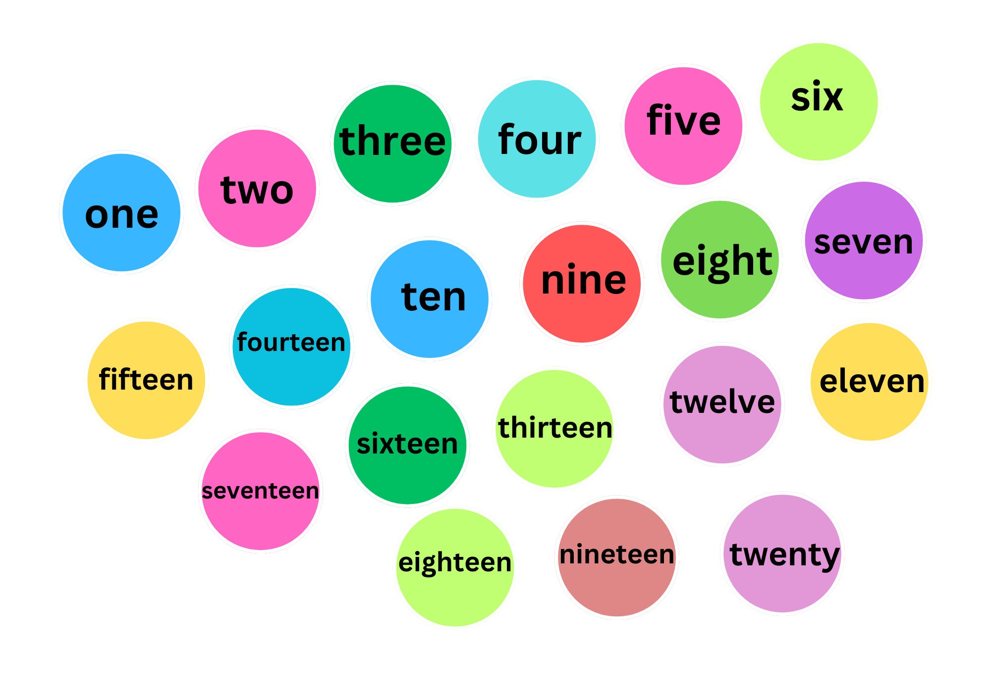 Number Matching Printable, Math Activity, Busy Book, Toddler Worksheets ...