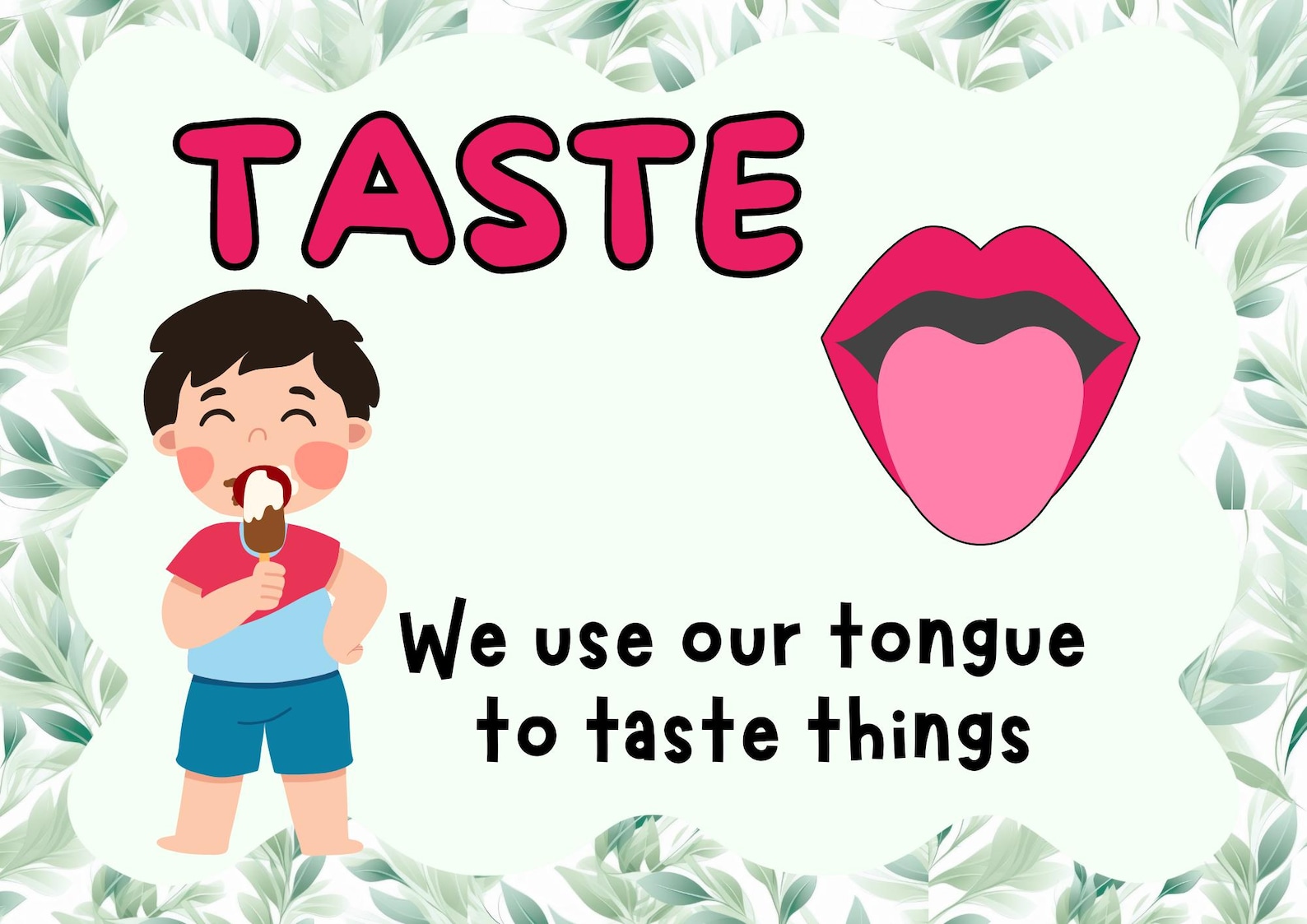 The 5 Senses Day Care Classroom Posters | Pre-k, Kindergarten Classroom ...