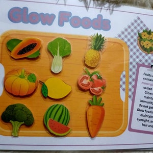 Food Groups Sorting Printable Montessori Science Cards- Kids Nutrition ...