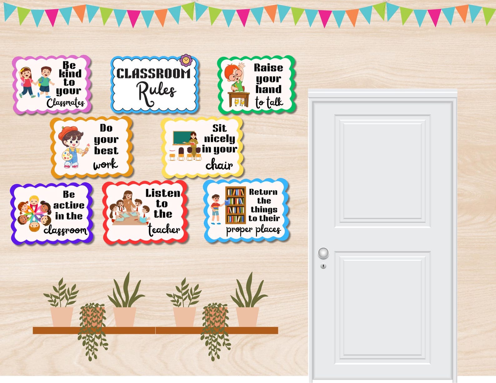 Classroom Rules Printable | Daycare Rules | Classroom Rules | Daycare ...