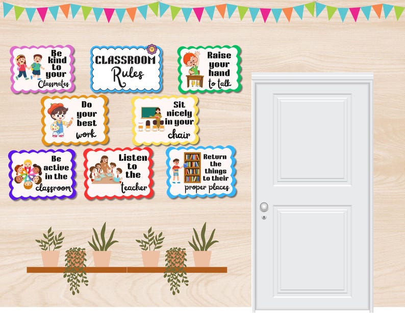 Classroom Rules Printable | Daycare Rules | Classroom Rules | Daycare ...