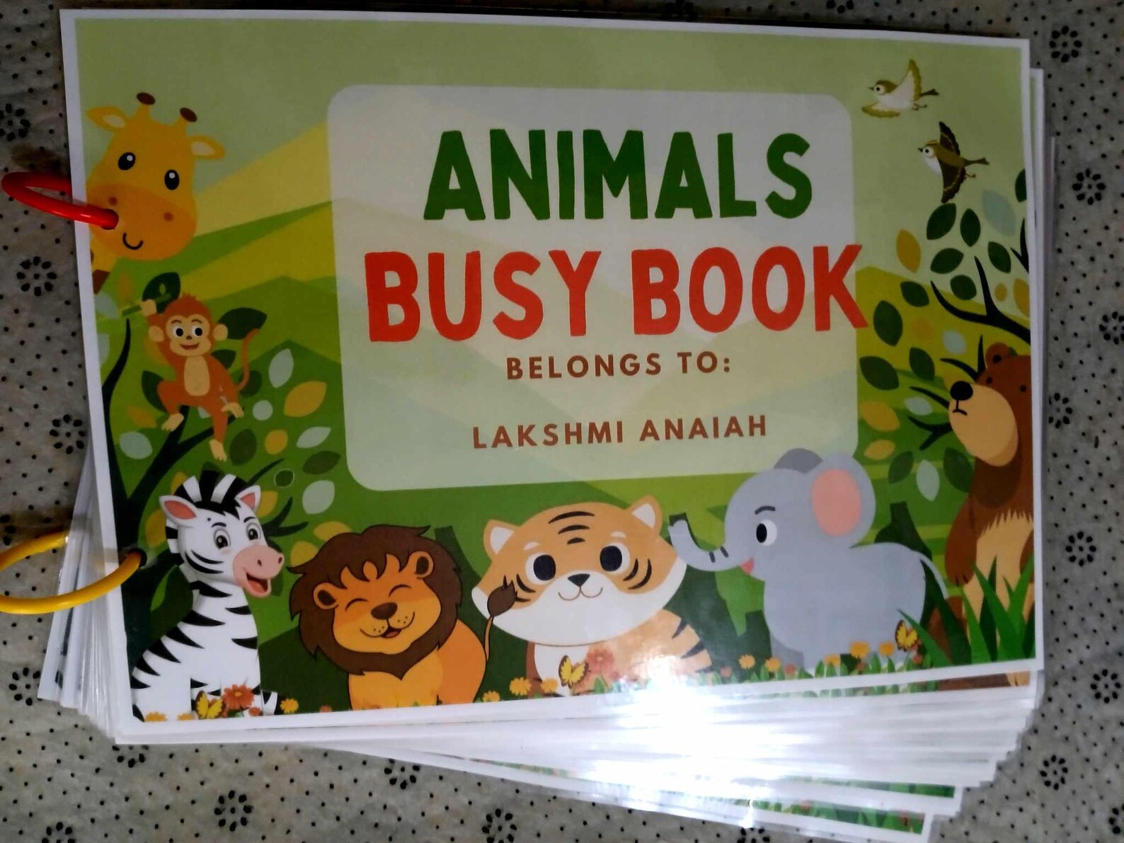 Busy Book Printable, Toddler Learning Binder, Preschool Activities ...