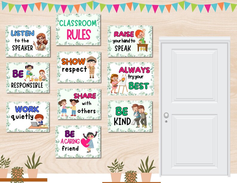 Classroom Rules Printable | Daycare Rules | Classroom Rules | Daycare ...