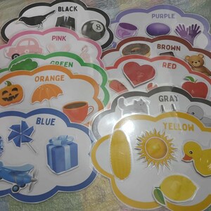 Color Matching Activity, Preschool Printable Sorting Game (PDF & PNG ...