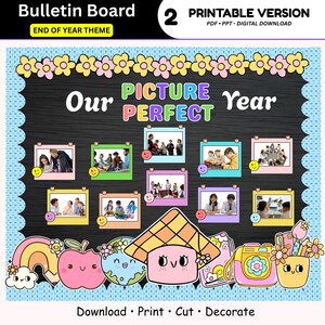 Memories Bulletin Board Kit | End of Year Classroom Decor (digital ...