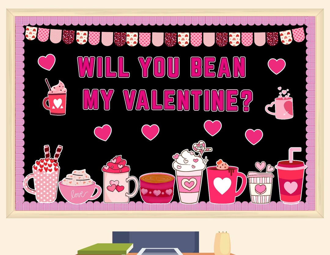 Valentine's Day Bulletin Board Kit: Christian Classroom Decor ...