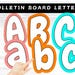 Bulletin Board Letters| Classroom Display Lettering Pack| Elementary ...