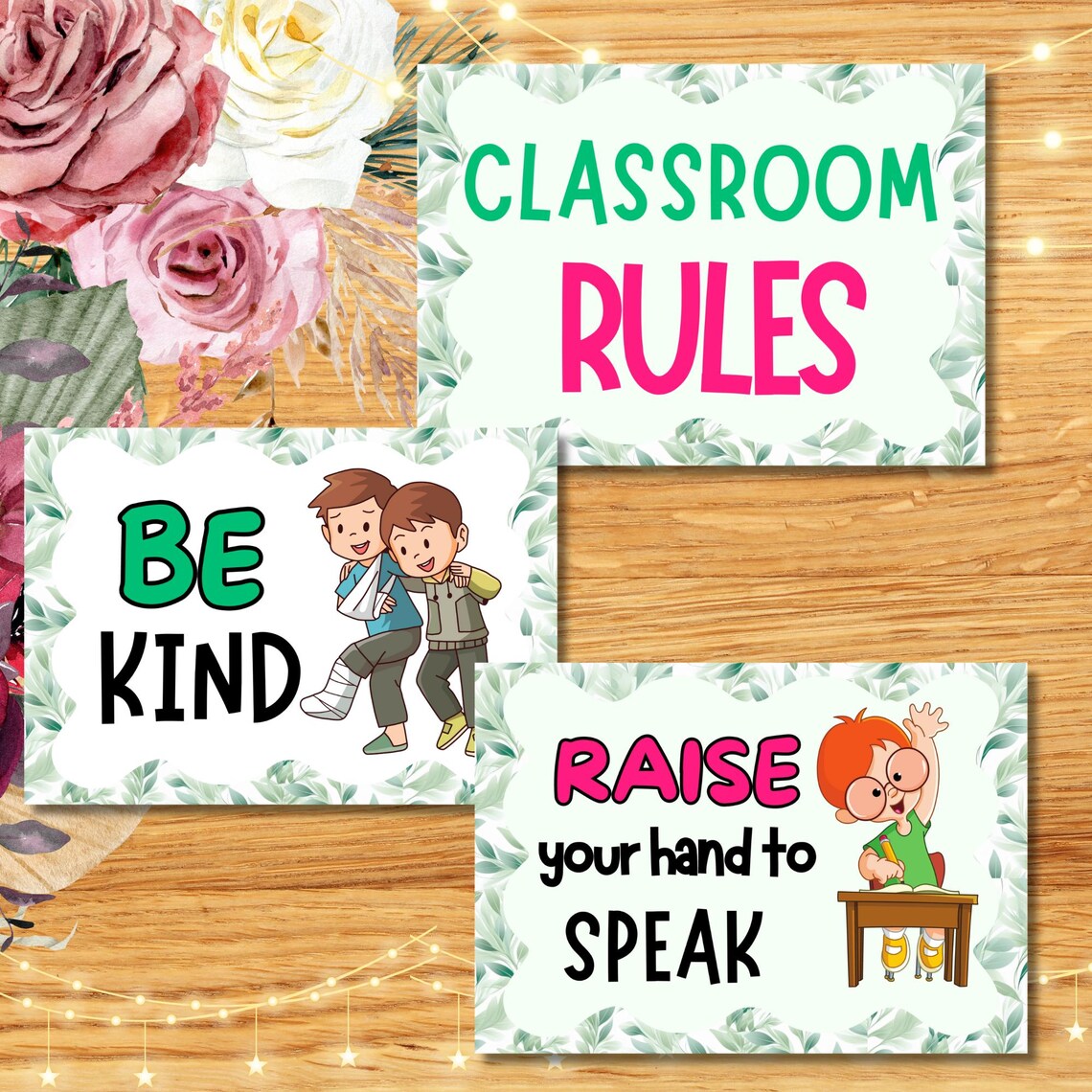 Classroom Rules Printable | Daycare Rules | Classroom Rules | Daycare Classroom Rules Posters ...