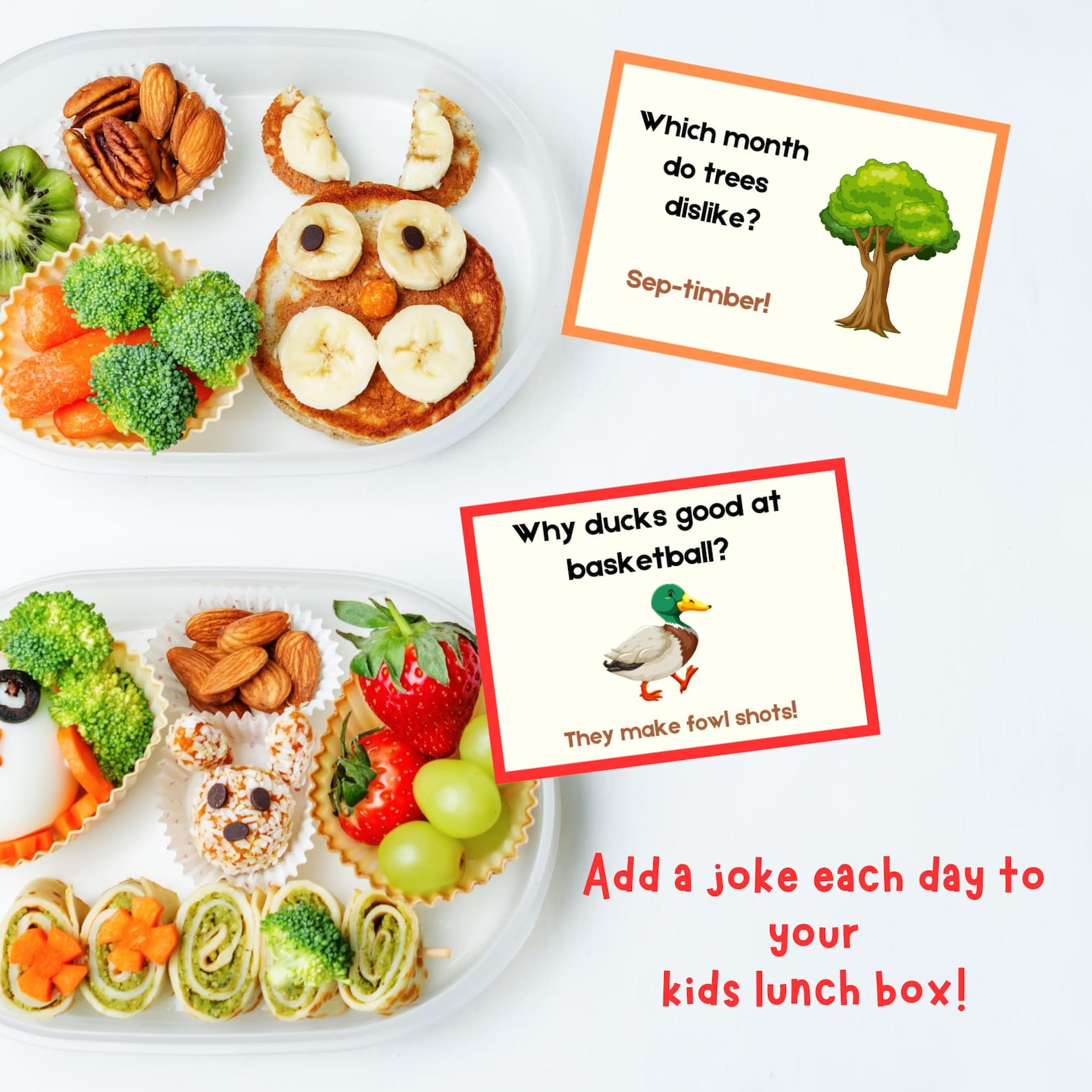 Lunchbox Jokes for Kids, Printable Lunch Box Notes, Back to School ...