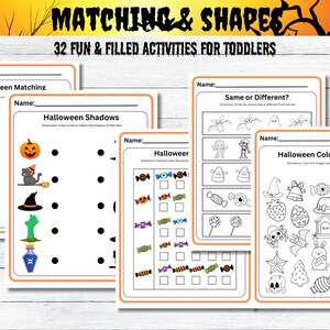 Halloween Educational Pack |halloween Bundle | Halloween Worksheets for ...