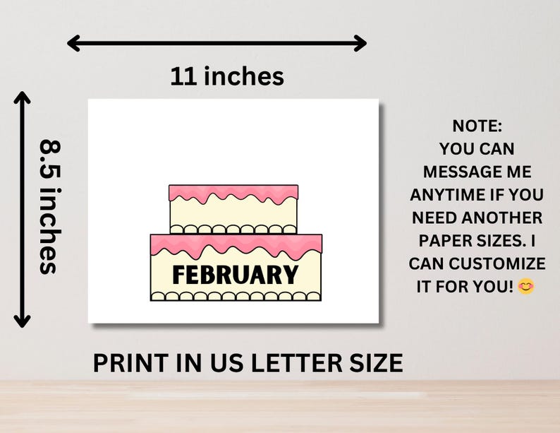 Cake Birthday Bulletin Board, Classroom Decor (printable) - Etsy