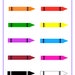 Crayon Color Matching Game, Toddler Busy Book (PDF & PNG) - Etsy