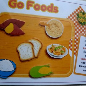 Food Groups Sorting Printable Montessori Science Cards- Kids Nutrition ...