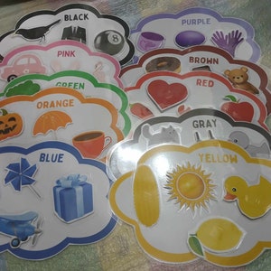 Color Matching Activity, Preschool Printable Sorting Game (PDF & PNG ...