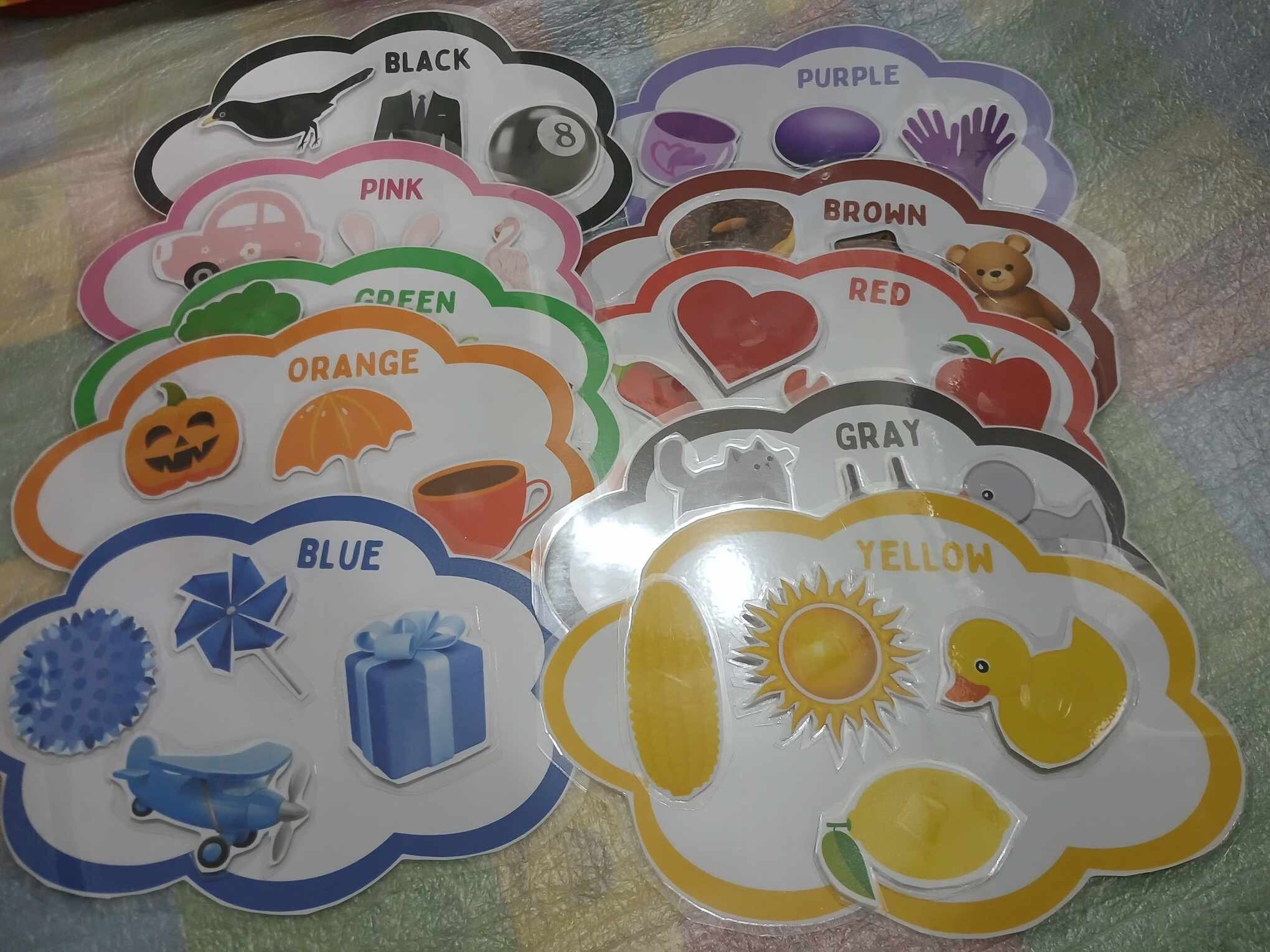 Color Matching Activity, Busy Book for Kids, Printable Activity ...