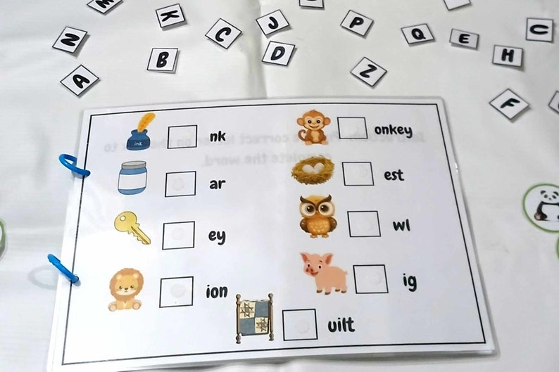 Beginning Sounds, Printable Alphabet Game, Preschool Curriculum ...
