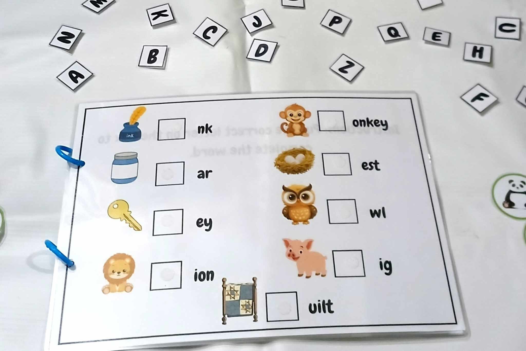 Beginning Sounds, Printable Alphabet Game, Preschool Curriculum ...