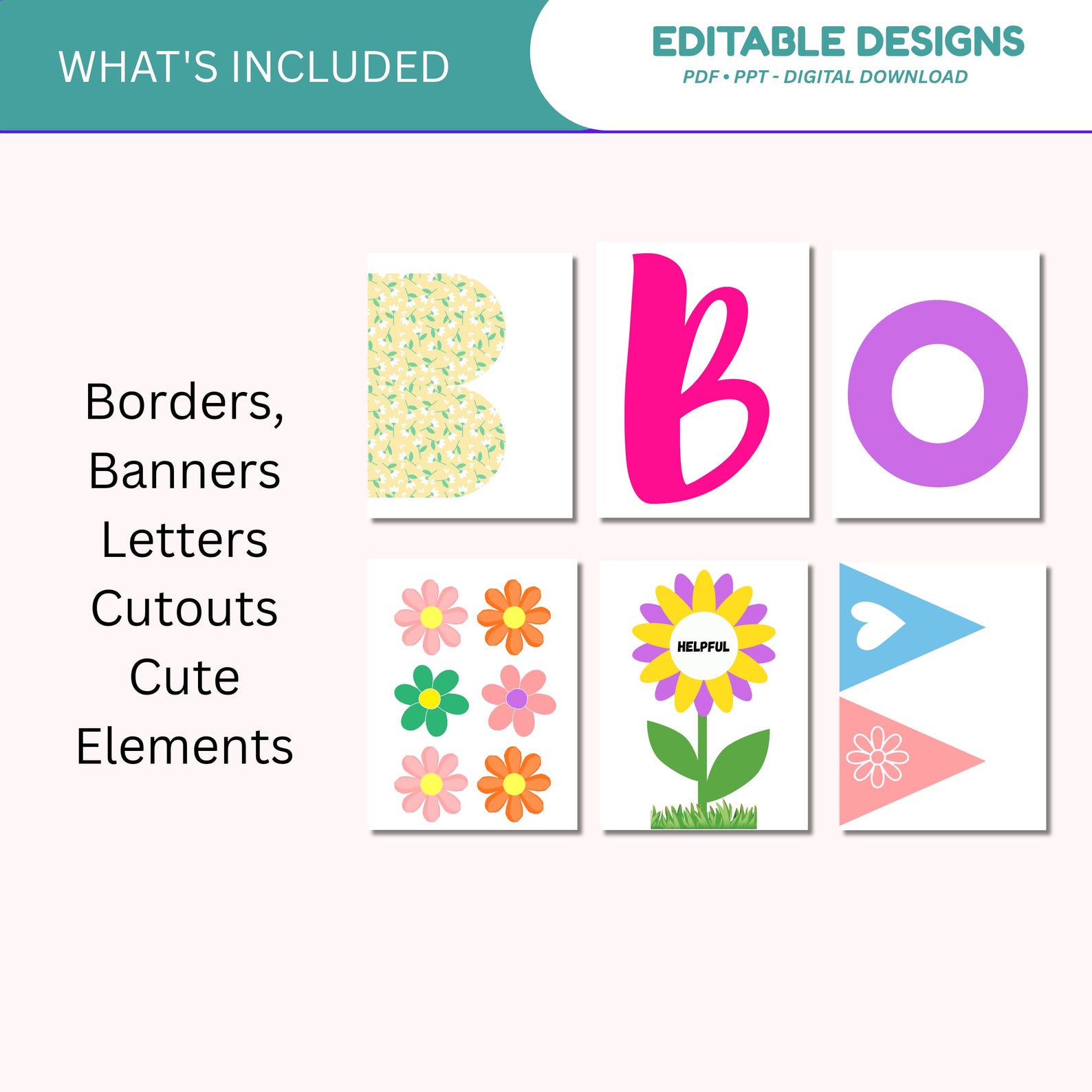 Spring Bulletin Board Kit | Our Skills Are Blooming, Growth Mindset ...