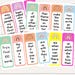 100 Printable Fry's First Hundred Sight Word Flashcards | Kindergarten ...