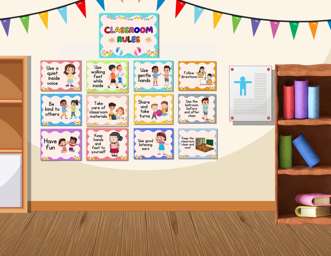 Classroom Rules Printable Daycare Rules Classroom Rules Daycare ...
