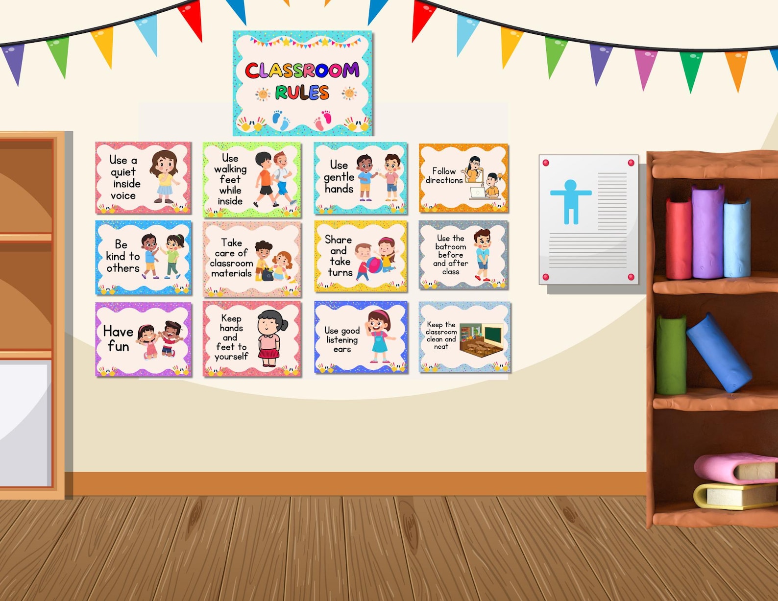 Classroom Rules Printable Daycare Rules Classroom Rules Daycare ...