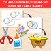 Names of Jesus Manger Craft, Printable Christmas Bible Activity (PDF ...