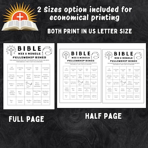 Bible Games Bundle: Christian Trivia, Youth Group Activities (digital ...